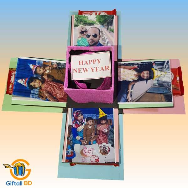 New year Explosion box gifts in Bangladesh - How to send new year gift ...