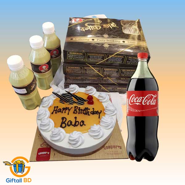 Kacchi biryani with cake package Details - Giftallbd