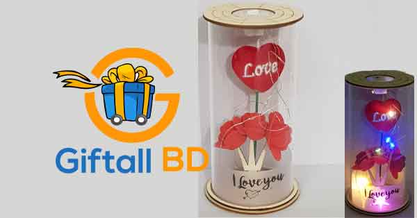 Love Showpiece with lightening - Handicrafts send to Bangladesh ...